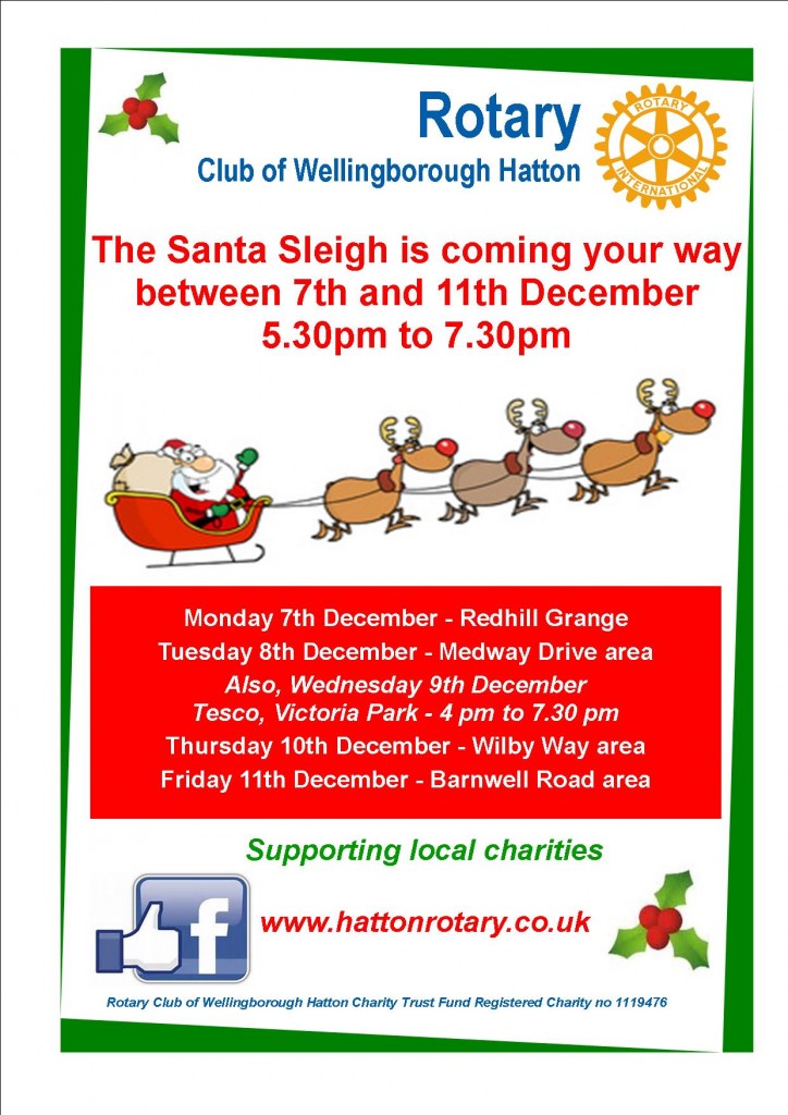 Santa Sleigh Collection – Hatton Rotary